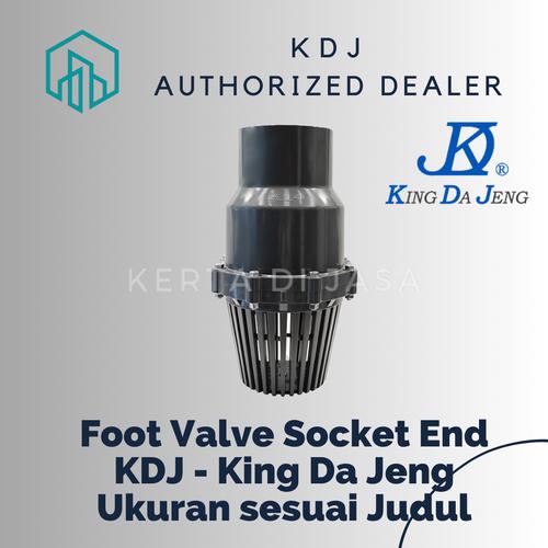 Jual Foot Valve PVC Merk KDJ ukuran 6" Socket End / Polos - Jakarta ...