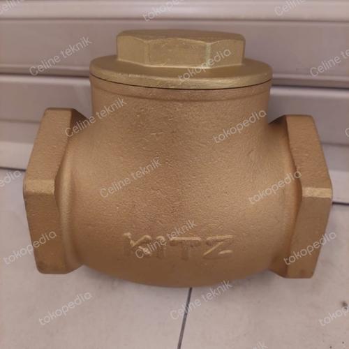 Jual Check Valve Kitz Kuningan 3" Inch / Lift Check Kuningan Kitz ...