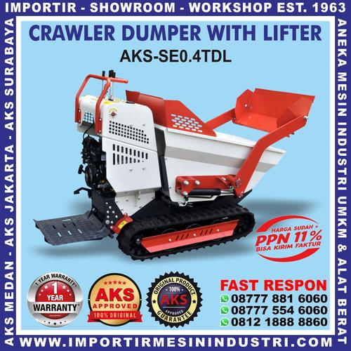 Jual Crawler Dumper / Mesin Pengangkut With Lifter 0.4 ton AKS-SE0.4TDL ...