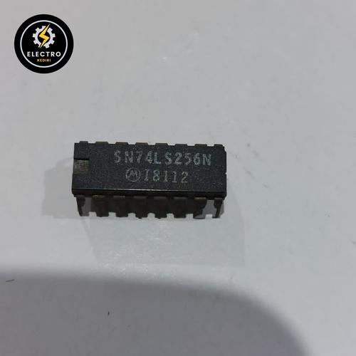 Jual IC 74ls256 | Dual 4bit addressable latch | ic 74ls256N - Kota ...