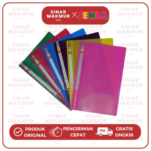 Jual Business File/Map Plastik Acco Folio/F4 Dengan Kantong Jenia (LSN ...