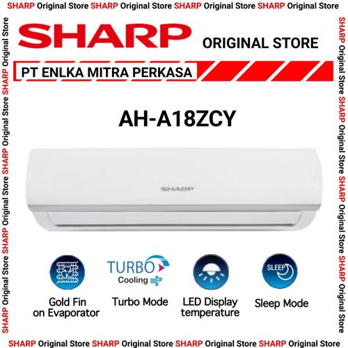 Jual AC SHARP AH-A 18ZCY AC 2PK R32 AC SHARP AH-A 18ZCY + PASANG ...