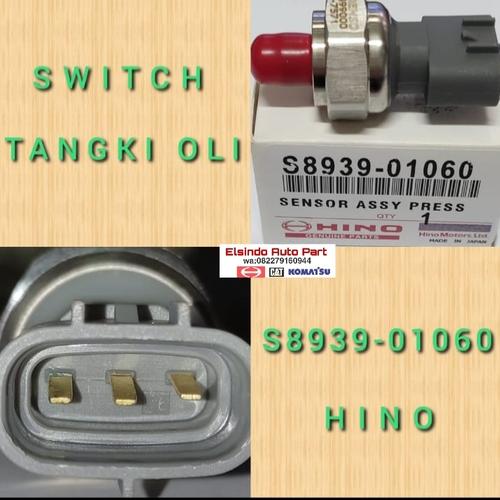 Jual Switch Sensor Assy Pressure Sensor Tangki Angin Hino Lohan S8939 ...