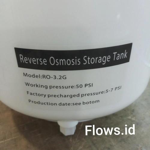 Jual Pressure Tank / Tangki RO 3.2 G - Storage Tank Reverse Osmosis ...