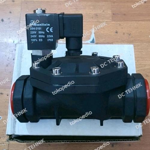 Jual Solenoid Valve SANLIXIN SLP1DF02N7H35 / D04-3101 11/4" AC220V ...