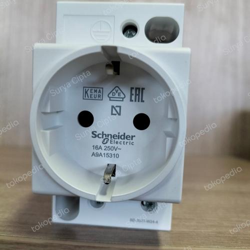 Jual Schneider Stop Kontak / PC socket DIN RAIL A9A15310 - Jakarta ...