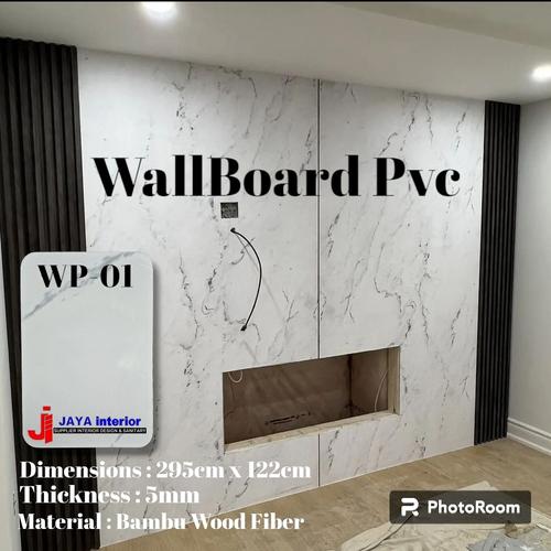 Jual WallBoard PVC 1.22M x 2.95M - Wp-01, Tebal 5mm - Jakarta Selatan ...