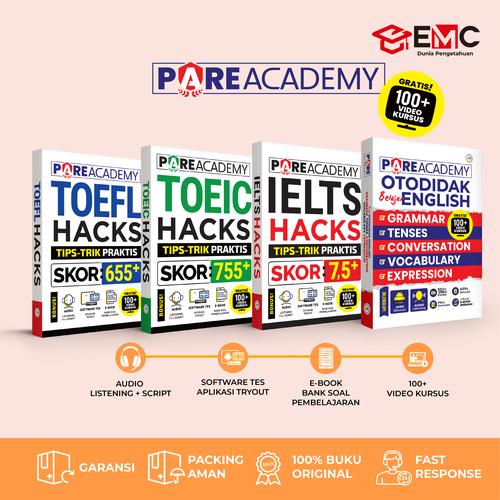 Jual BUKU IELTS - GRAMMAR - CONVERSATION - TOEIC - TOEFL - MASTER POCKE - TOEIC 755+ - Kab ...
