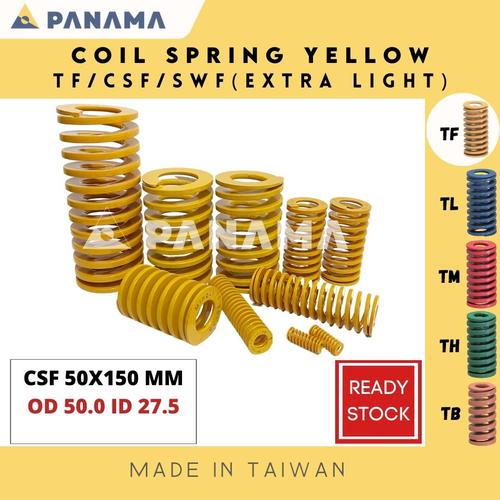 Jual CSF 50 x 150 mm Coil Spring Kuning CSF / SWF od 50.0 id 27.5 ...
