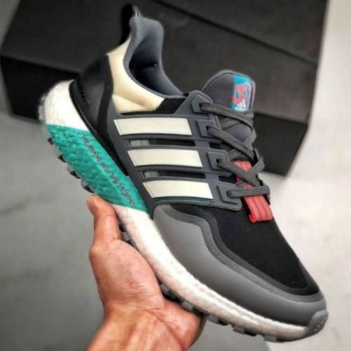 Jual Sepatu Ultraboost All Terrain Core Black Hi-Res Aqua High Premium ...