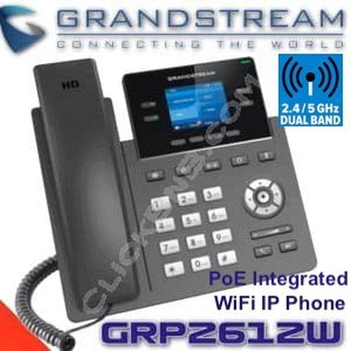 Promo Grandstream GRP2612W - 2 Line Carrier Grade [WiFi & PoE ...