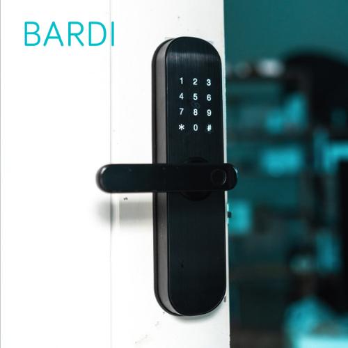 Jual Bardi Smart Home Door Lock Handle RFID-Fingerprint Waterproof IP54 ...
