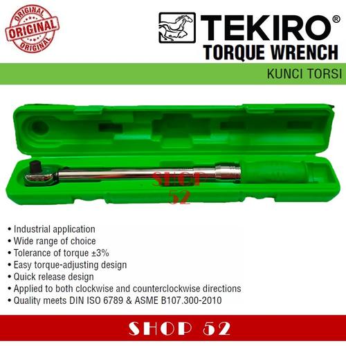 Jual TEKIRO Kunci Torsi 3/8" 1/2" 3/4" 1" in Torque Wrench Ratchet ...
