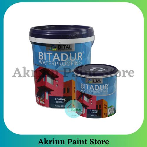 Promo Cat Bitadur Waterproofing coating dinding, tembok tahan anti ...