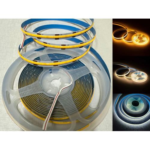 Jual Strip Led COB DC 12volt 5 meter 320led / Lampu Strip Light COB ...