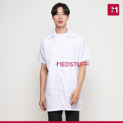 Jual Jas Laboratorium Lengan Pendek Jas Lab Baju Laboratorium Praktikum ...