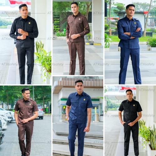 Jual Baju Security Seragam Security Setelan Safari Baju Supir ATX ...
