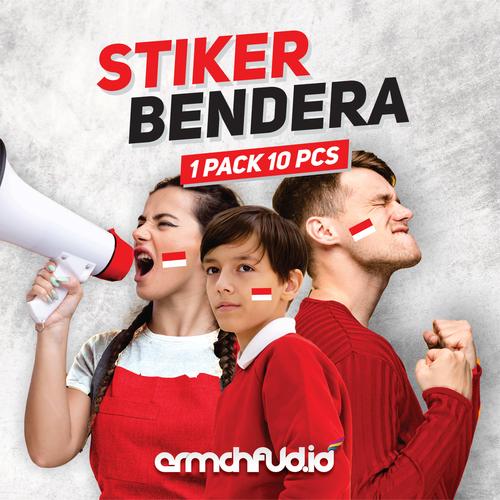 Jual stiker bendera merah putih sticker Indonesia merdeka tujuhbelasan ...