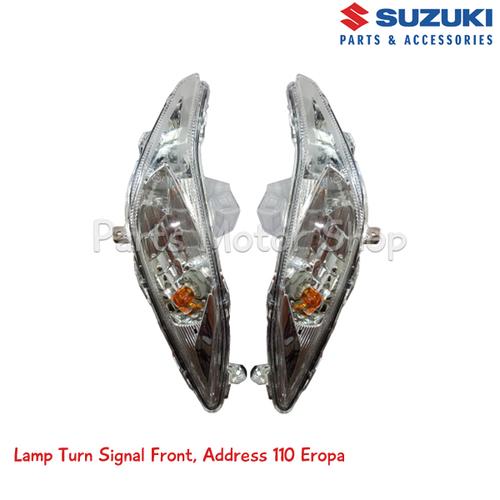 Jual Lampu Sein Depan Set Original Suzuki Address Eropa - Kota Depok ...