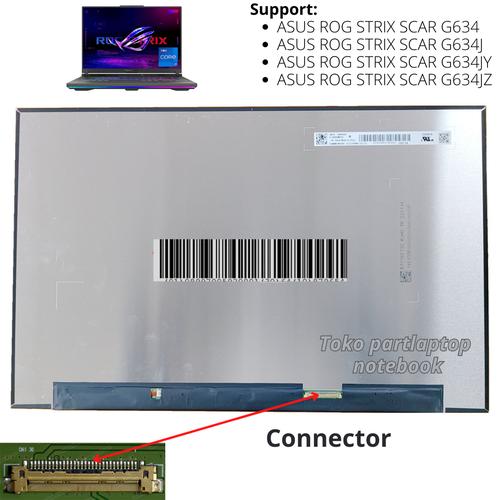 Jual LCD Laptop ASUS ROG STRIX SCAR G634 G634J G634JY G634JZ Panel ...