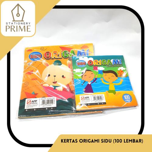 Jual Kertas Origami / Kertas Lipat Sinar Dunia SIDU ( 100 Lembar ...