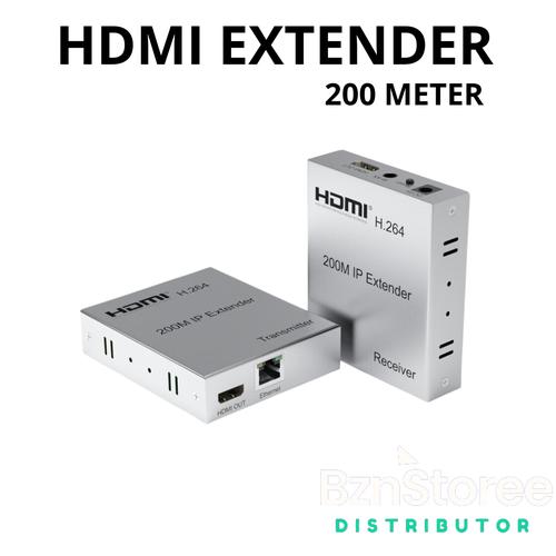 Promo Hdmi extender via UTP 200M / HDMI EXTENDER 200M HDMI OVER ...
