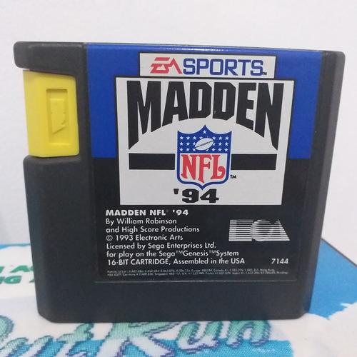 Jual Madden NFL 94 EA Sports - Original SEGA Genesis Mega Drive ...