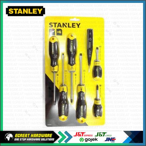 Jual Set Obeng Stanley 92-002 Cushion Grip Screw Driver Set - Kota ...