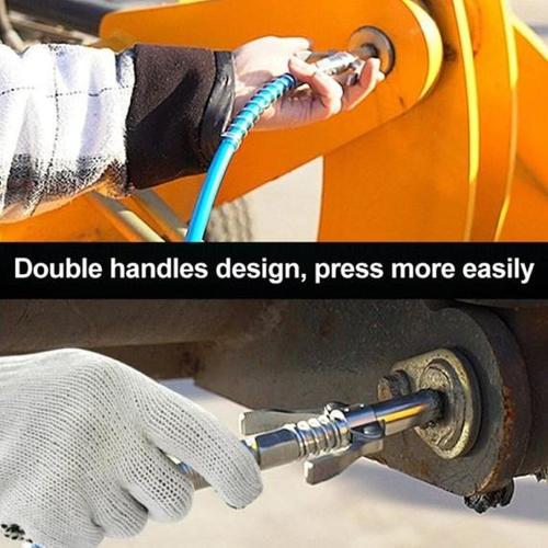 Jual Kepala Pompa Grease Gun Grease Coupler Heavy Duty Kunci Ganda ...