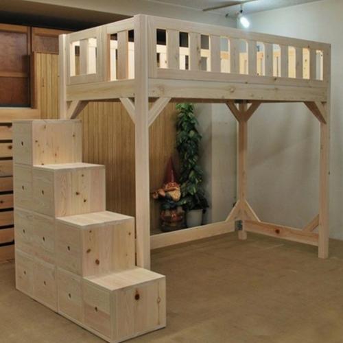 Jual dipan tempat tidur ranjang tingkat dengan rak tangga handle ...