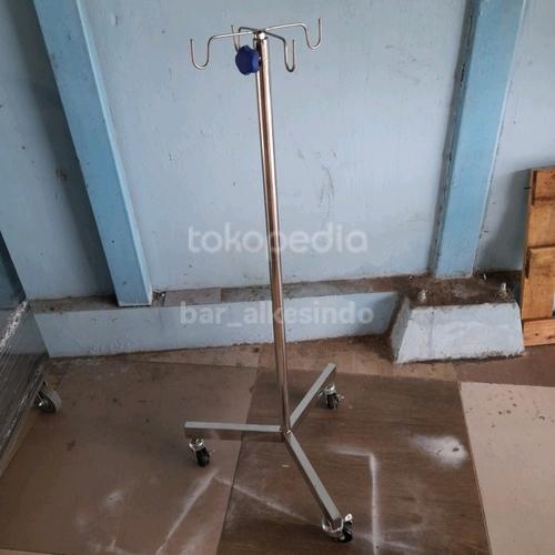 Jual Standar Infus Stainless 3 Kaki | Tiang Infus Kaki 3 Full Stainless ...