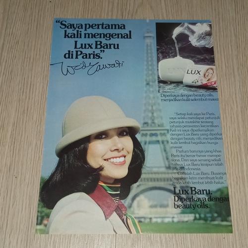Jual Iklan Cetak Jadul Sabun Lux Model Widyawati - Hitam - Kota Bandung ...