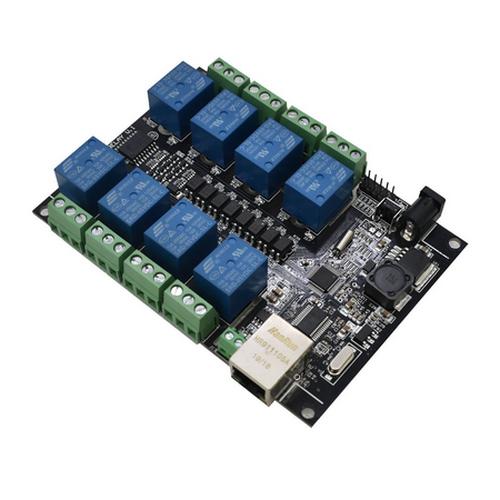 Jual Nc-1000 RJ45 TCP / IP Remote Control 8 Channel Relay 250VAC ...