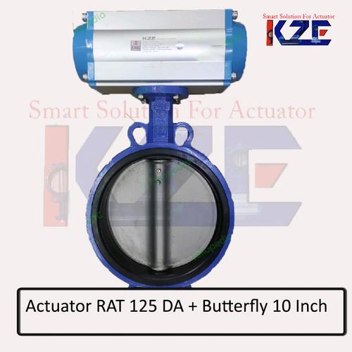 Jual Pneumatic Actuator Butterfly Valve 10 Inch with Solenoid Valve ...