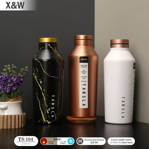 Promo X&W Thermos Stainless TS-104 Tahan Suhu 350ml Vacuum Flask Hot & Cold - Copper - Kota ...