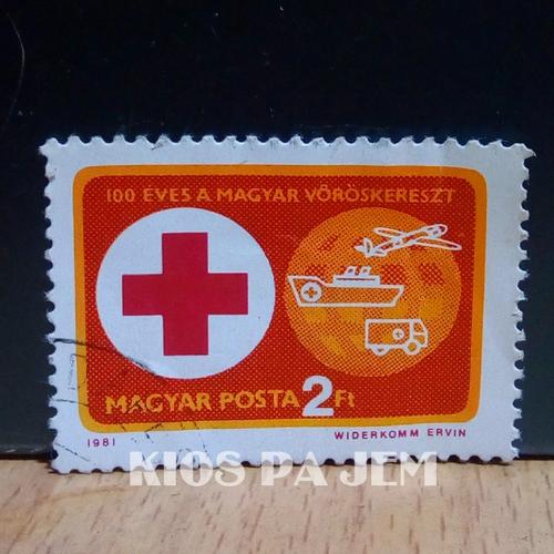 Jual Perangko Lama Hongaria : 100 th Red Cross, 1981, VFU, 1 v - Kab ...