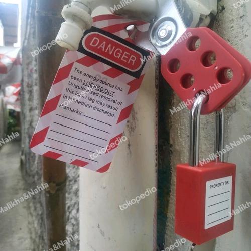 Jual LOTO KIT with Hasps, Loto Tags, Red Safety Padlocks - Jakarta ...