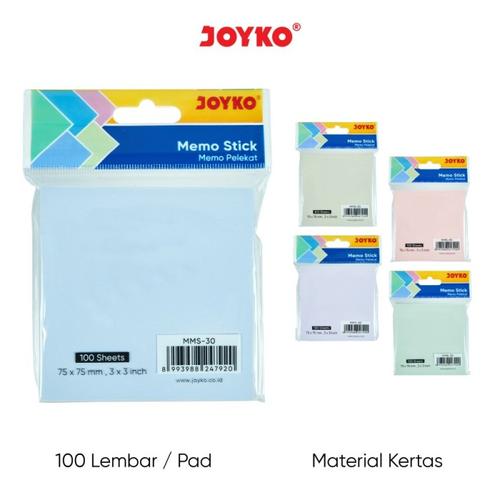 Promo MEMO STICK / STICKY NOTE JOYKO/ KERTAS MEMO JOYKO MMS-30 MORANDI ...