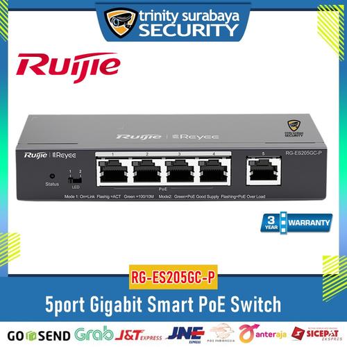 Jual RUIJIE 5port Gigabit Smart PoE Switch Trinity - Kota Surabaya ...
