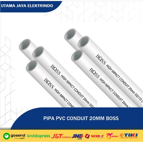 Jual Pipa Conduit PVC 20mm BOSS Putih Bisa di bending - MURAH - Jakarta ...