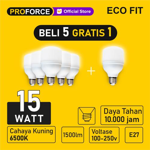Jual Lampu Bohlam LED Proforce Eco Fit 15 Watt 1500 Lumen - Kuning ...
