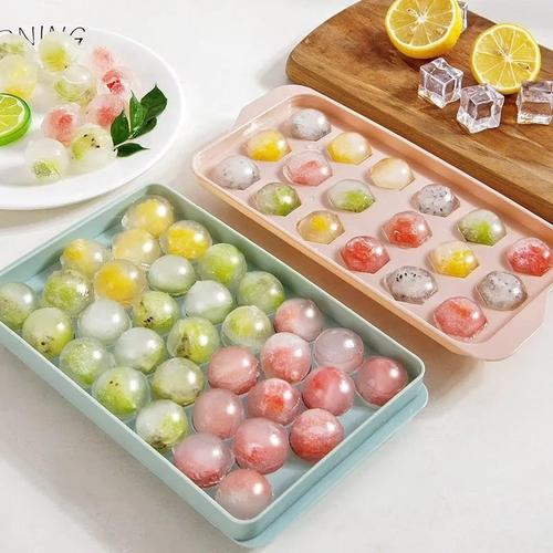 Jual Cetakan Es Batu Bentuk Bulat 33 Lubang Ice Cube - Jakarta Barat ...