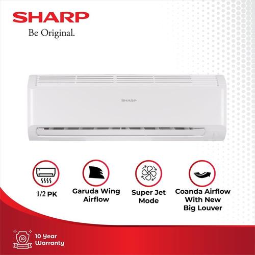 Promo AC Sharp 1/2 PK Low Watt AH-A5BEY Made In Indonesia Cicil 0% 3x - Kota Palembang - Mitra ...