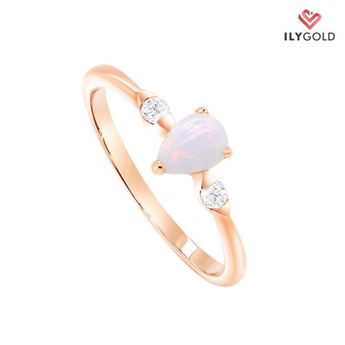 Promo Cincin ILY Gold Snowdrop Collections 8K RI210772 Cicil 0% 3x ...
