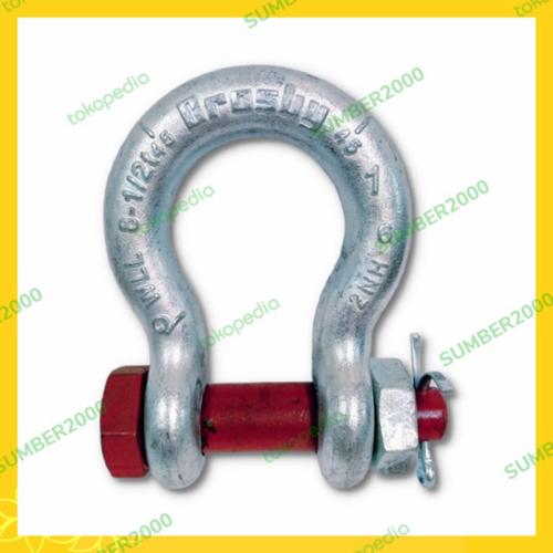Jual ANCHOR SHACKLE BOLT TYPE G2130 8.5TON - 1 INCH - CROSBY NO.1019551 ...