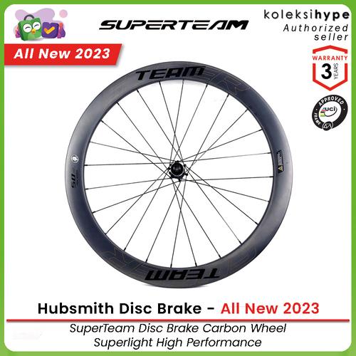 Jual SuperTeam NEW 2023 Disc Hubsmith Ceramic SuperLight - Wheelset Carbon - Xtra Hub XDR ...