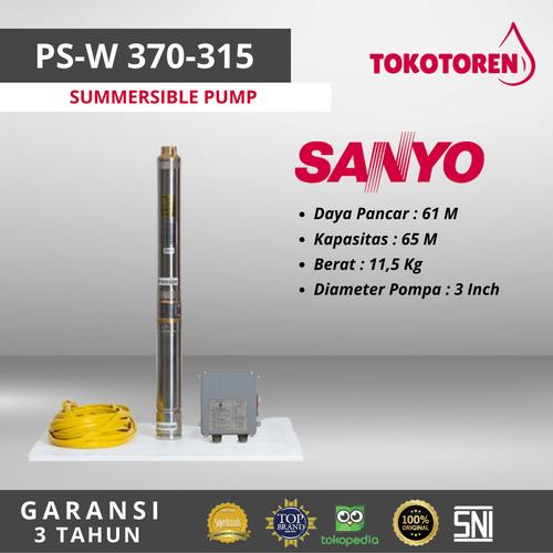 Jual POMPA SANYO PS-W 370-315 SUMMERSIBLE PUMP GARANSI RESMI - Kab ...