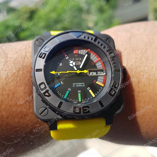 Jual Jam tangan pria Seiko mod Namoki Rally in stealth mode - Jakarta ...