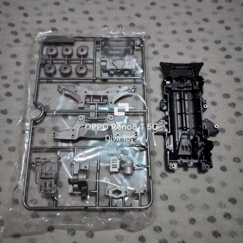Jual Tamiya Vz Chassis Set Casis Vz ABS Resin Hitam + Gearbox Dark Grey ...