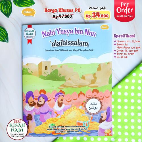Jual Seri Kisah Nabi Yang Jarang Dikisahkan : Nabi Yusya bin Nun ...